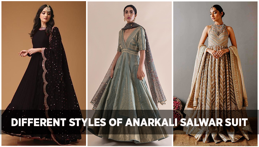 Different Types of Anarkali Suits Designs